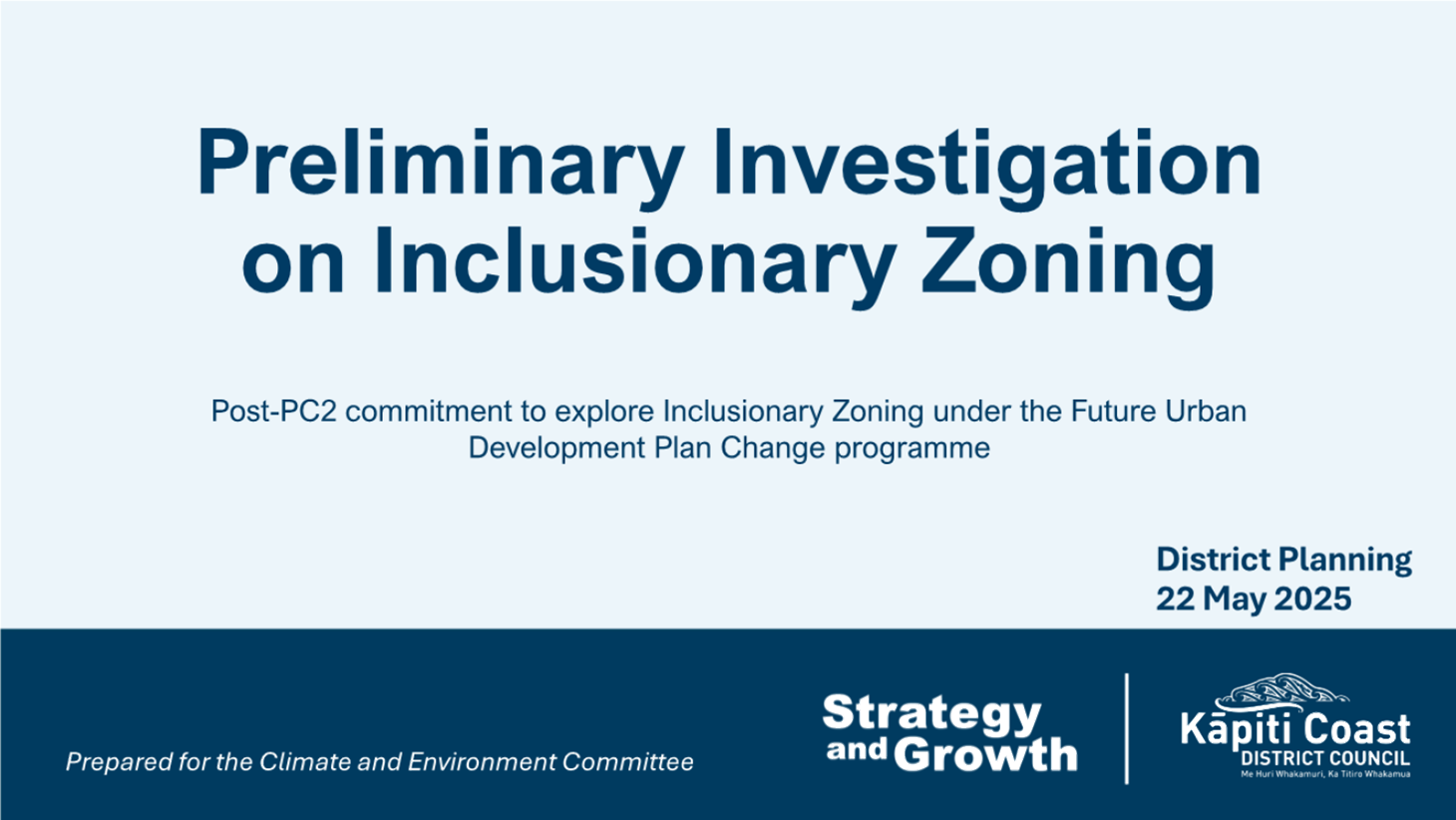 Agenda of Climate and Environment Committee Meeting - Thursday, 22 May 2025